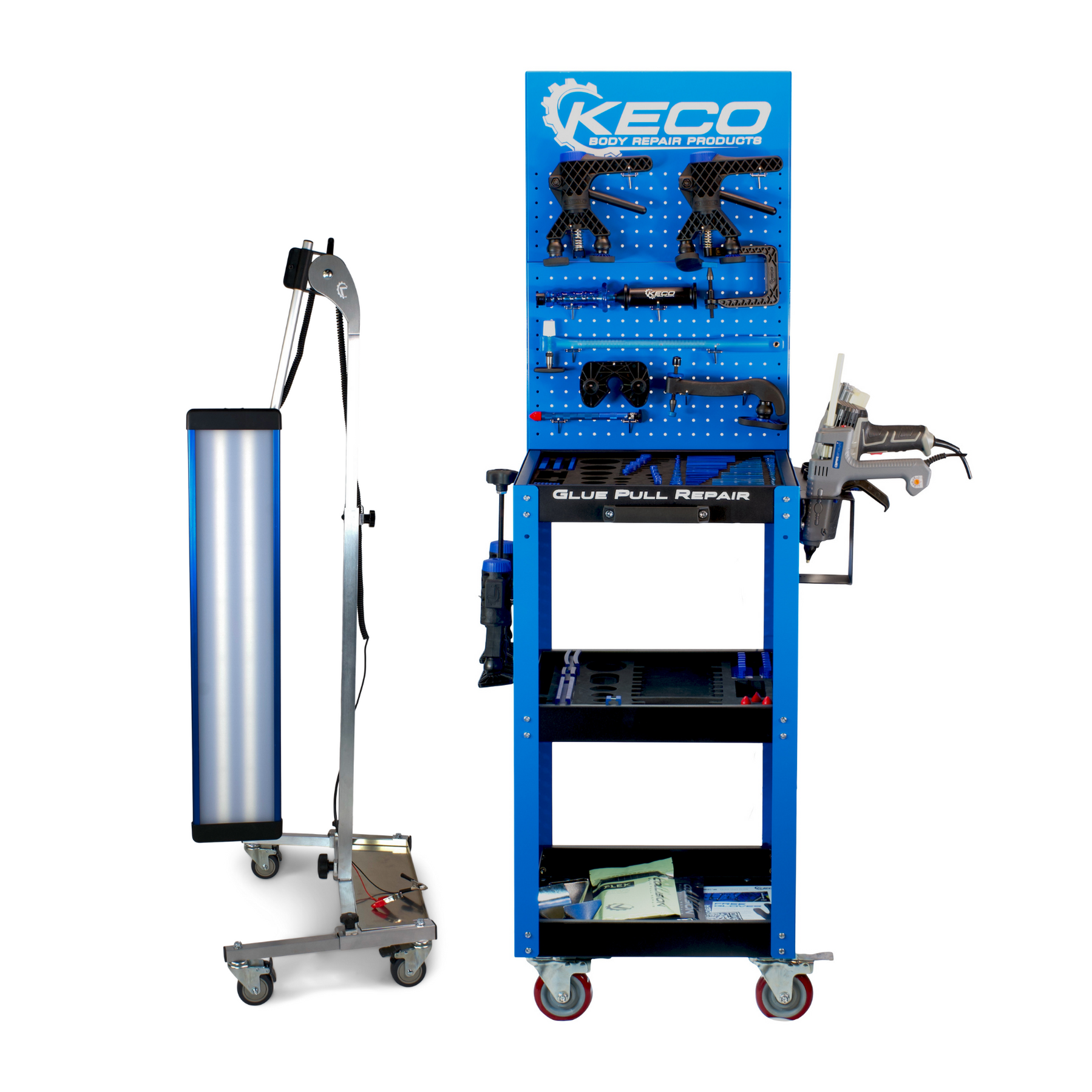 KECO GPR Finish System with Compact Shop Cart — KECO Australia
