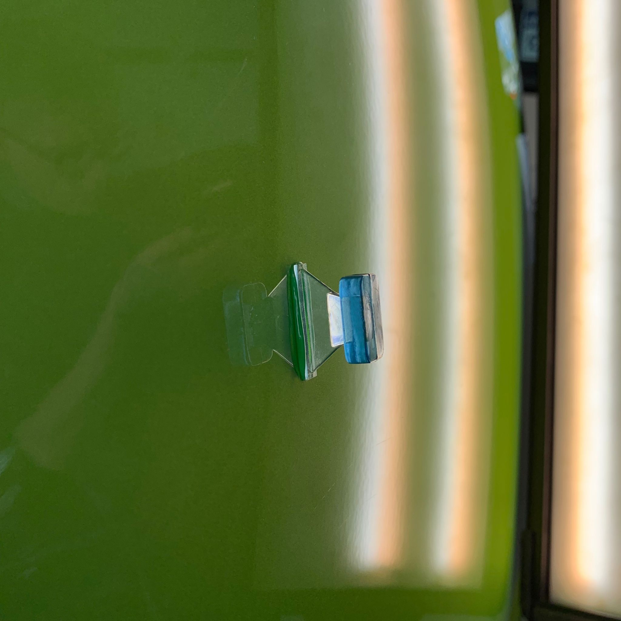 Dead Center® 55 x 14 mm Blue Curved Crease Glue Tabs (5 Pack) – KECO ...